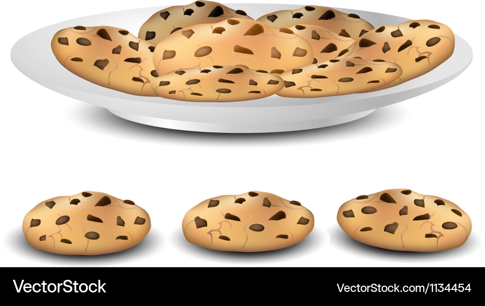 Plate of Biscuits Vector Images (over 5,000)