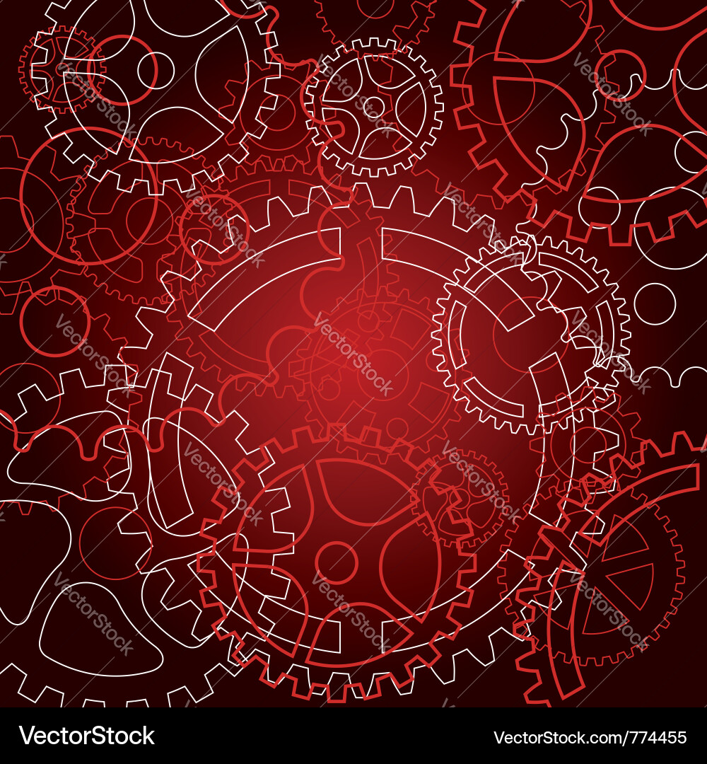 Gears for technology Royalty Free Vector Image