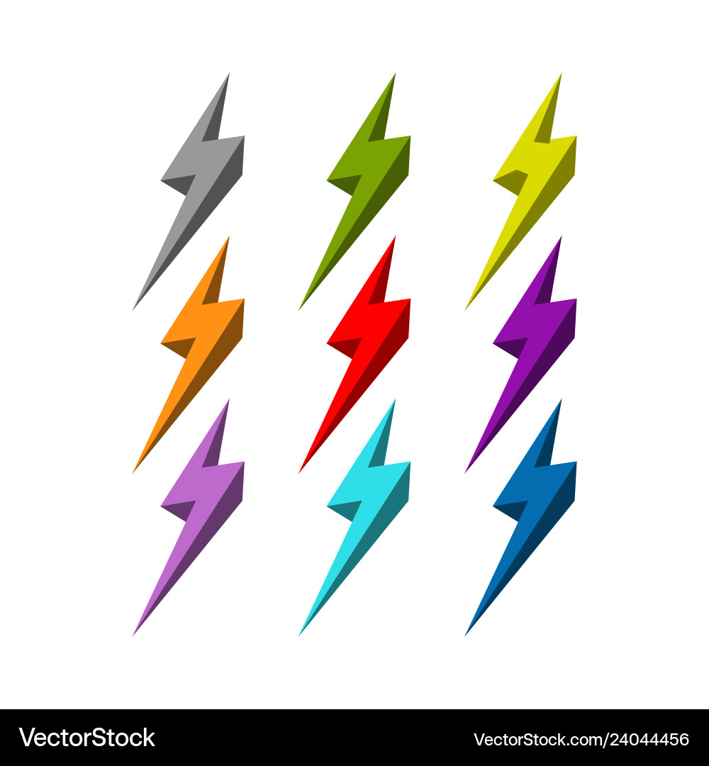 Bolt logo design Royalty Free Vector Image - VectorStock