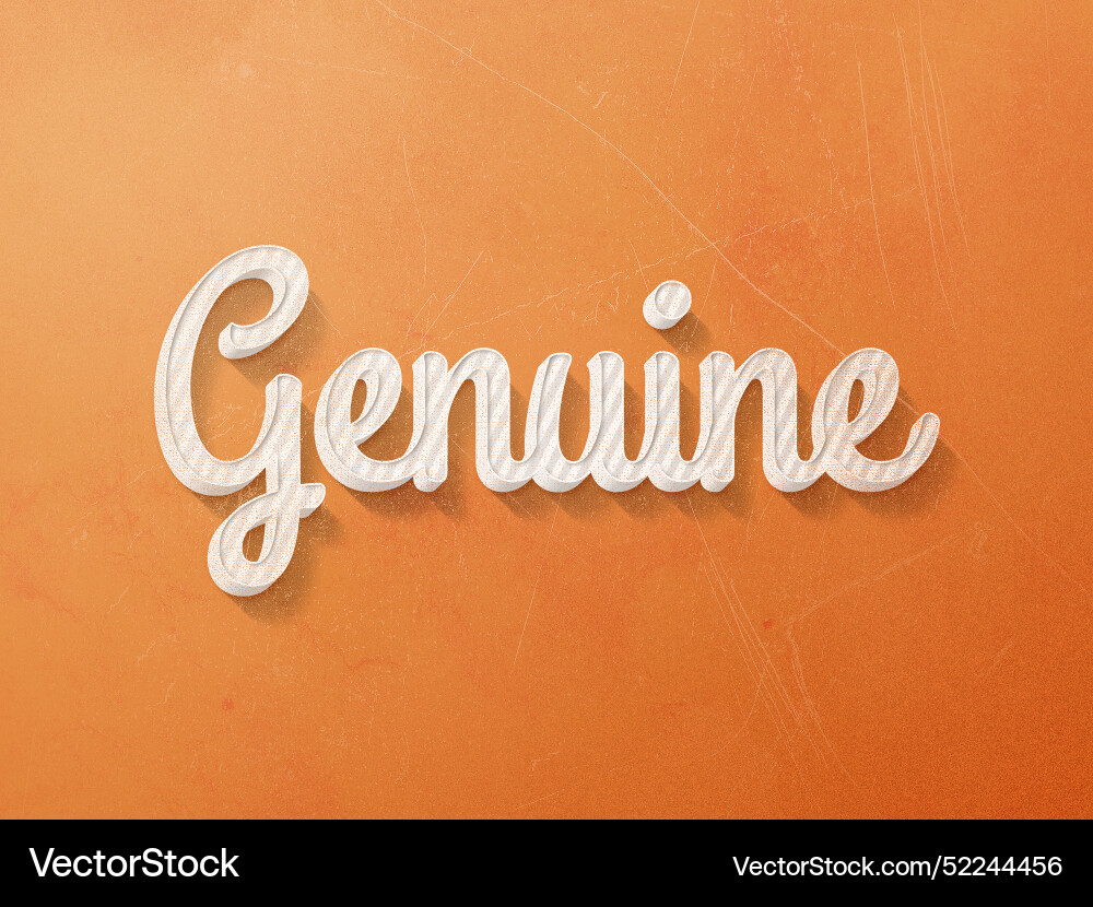 Vintage texture effect - text style Royalty Free Vector