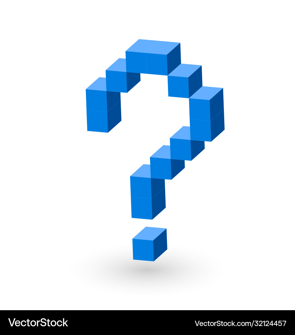 Question mark Royalty Free Vector Image - VectorStock