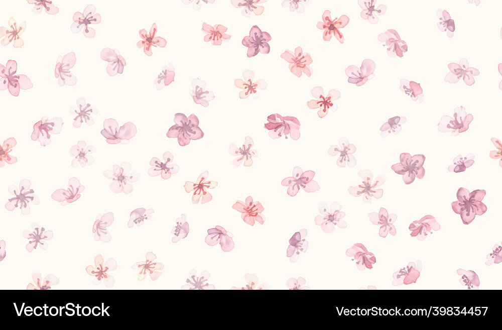 Spring sakura japan rose flower abstract Vector Image