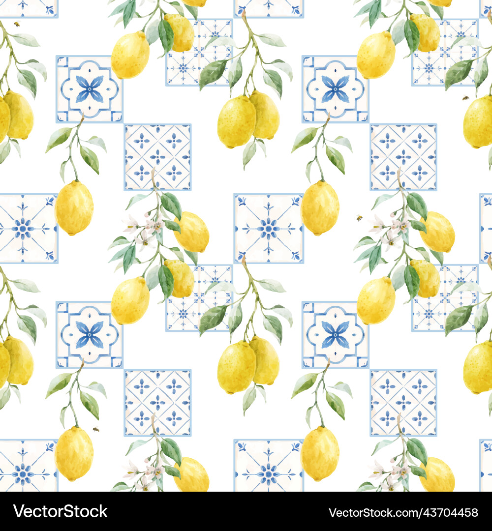 Beautiful seamless pattern in sicilian Royalty Free Vector