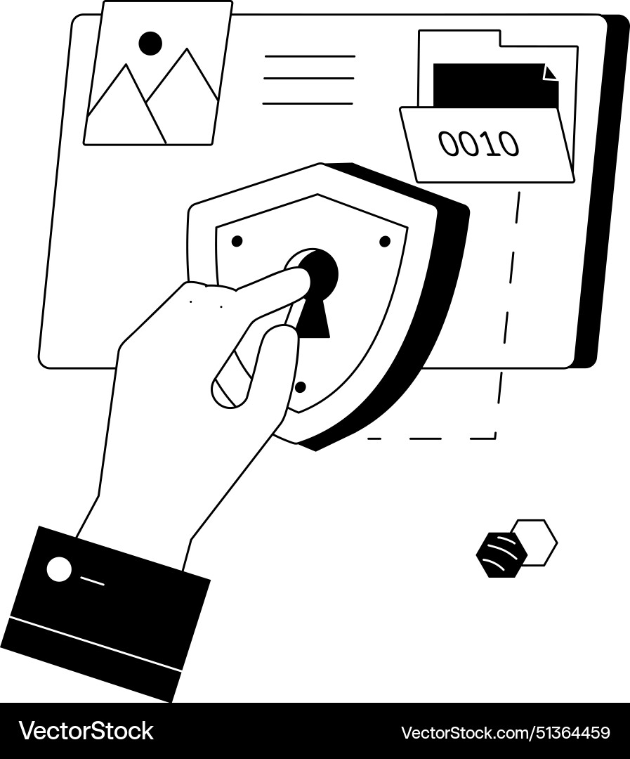 Cybercrime Royalty Free Vector Image - VectorStock