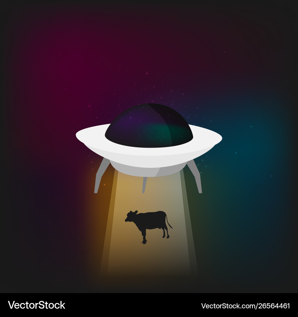 Cartoon Ufo Abduction