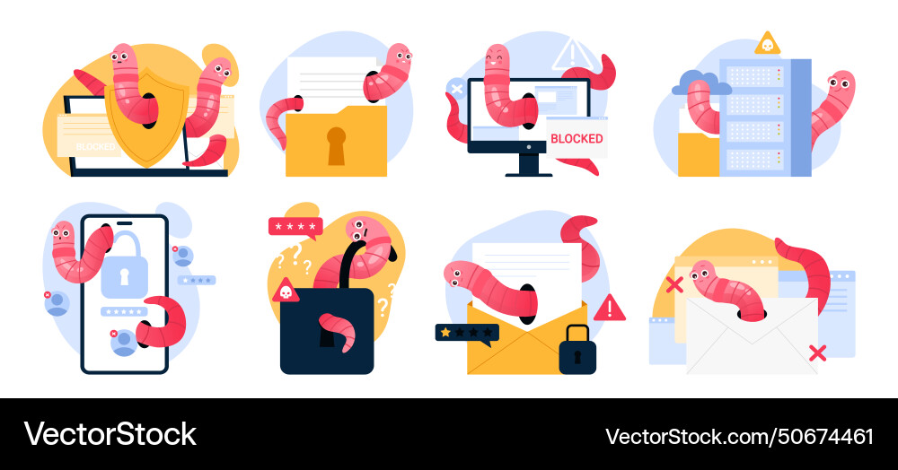 Hacker malicious malware for theft of confidential