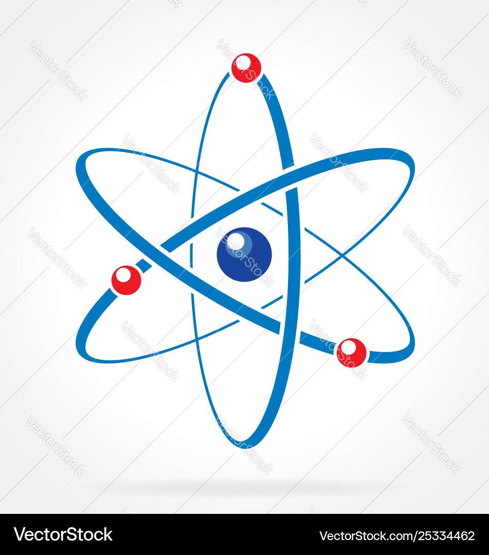 Atom Royalty Free Vector Image - VectorStock