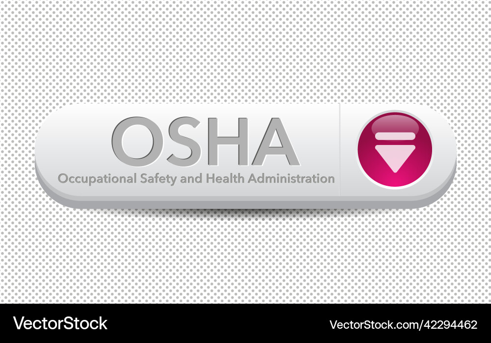 Osha occupational health and safety act query Vector Image