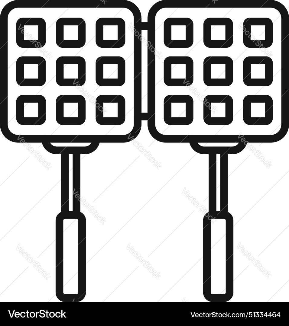 Black and white line art Royalty Free Vector Image