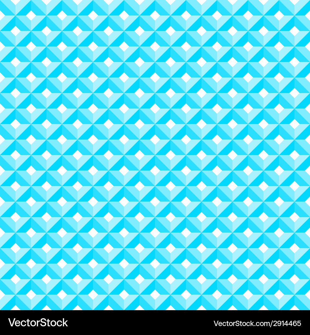 Blue diamond pattern Royalty Free Vector Image