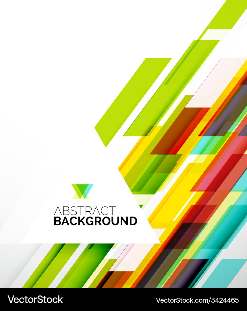 Modern Geometric Background Royalty Free Vector Image