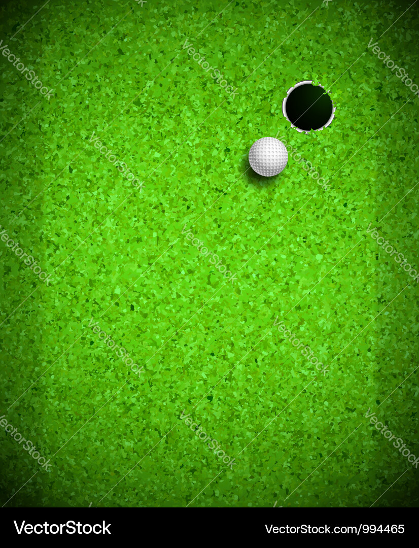 Playing golf Royalty Free Vector Image - VectorStock