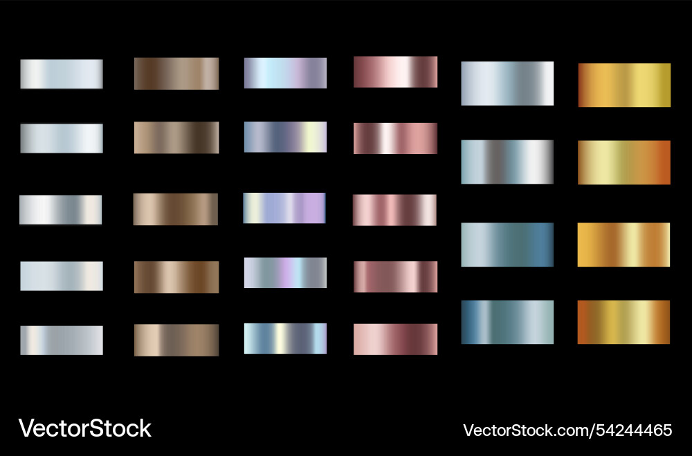 Silver gold and pink foil texture background Vector Image