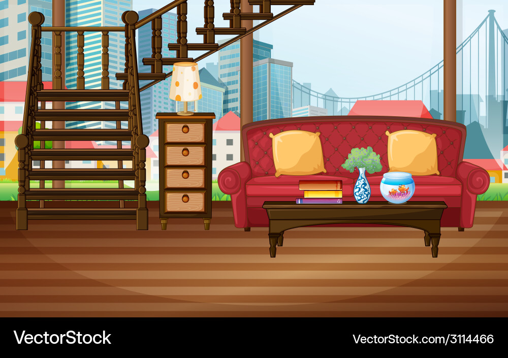 Room Royalty Free Vector Image - VectorStock