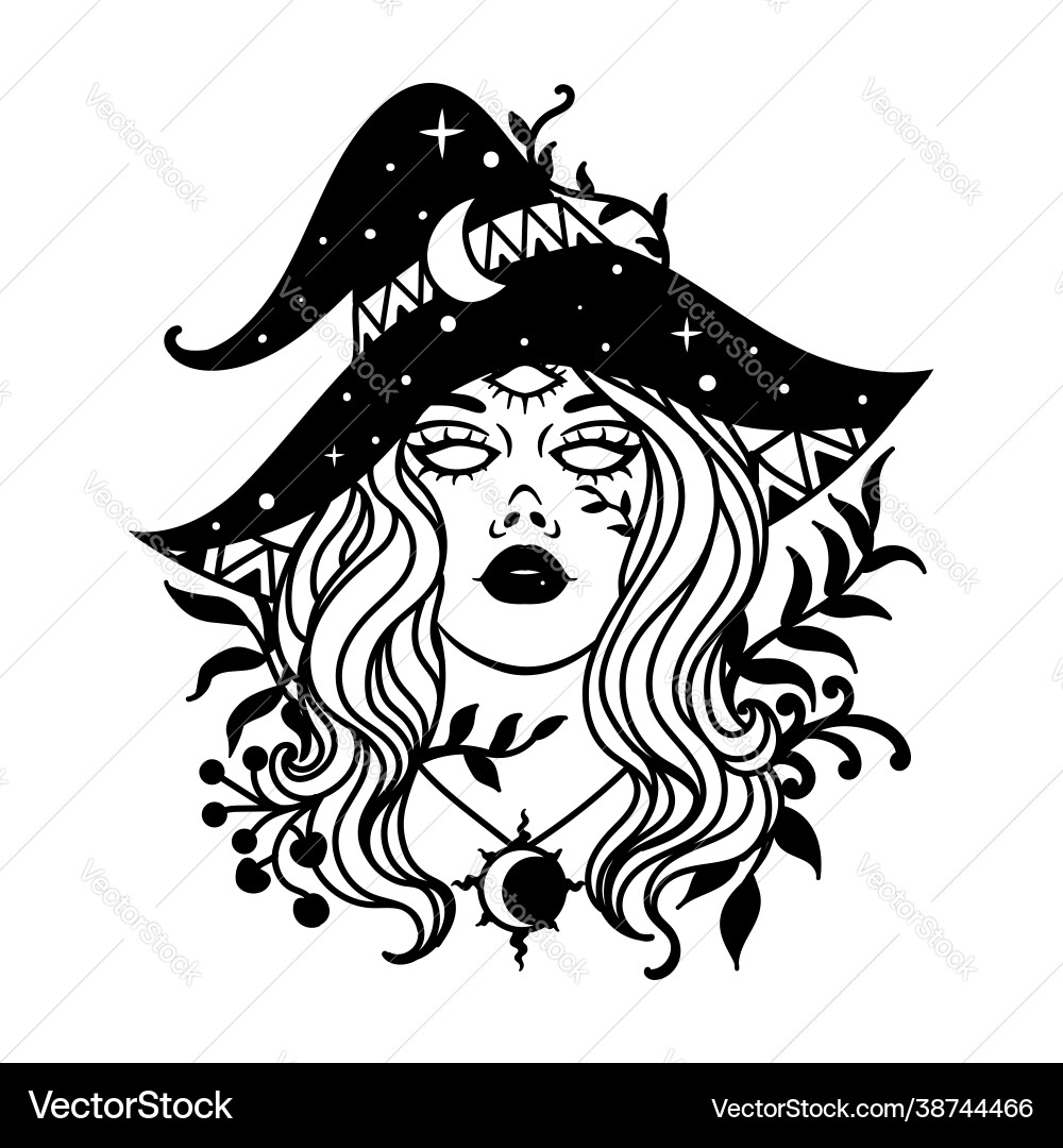Witch Royalty Free Vector Image - VectorStock