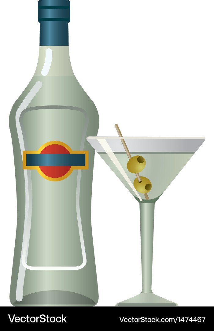 Martini Royalty Free Vector Image - VectorStock