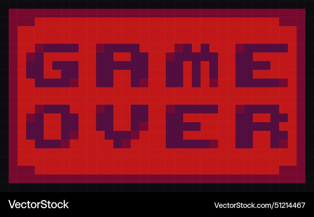 Pixel art frames retro 8 bit buttons arrows Vector Image