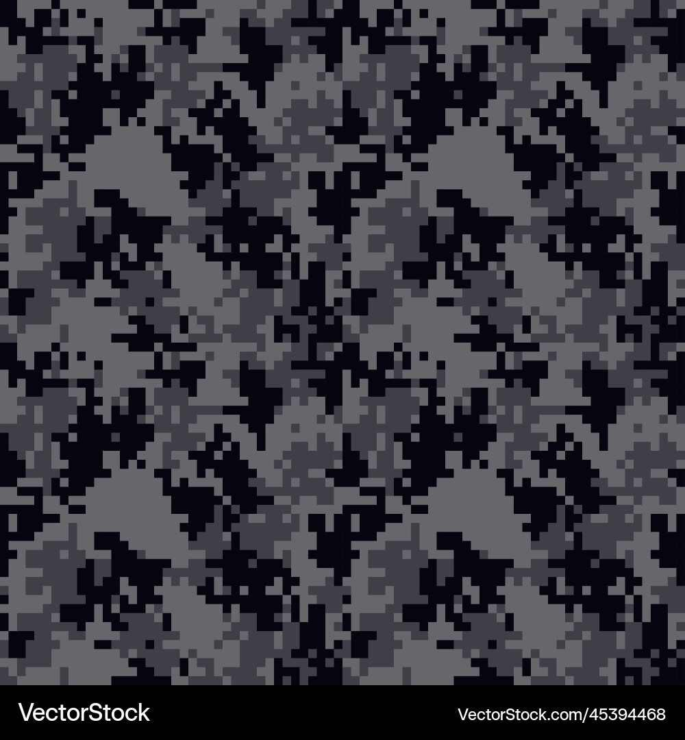 Pixel Camouflage Pattern Royalty Free Vector Image