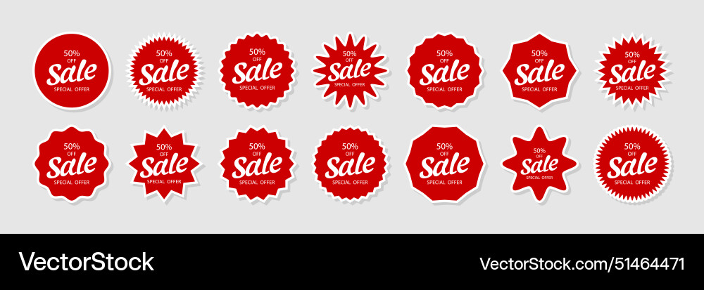 Sale collection offer Royalty Free Vector Image