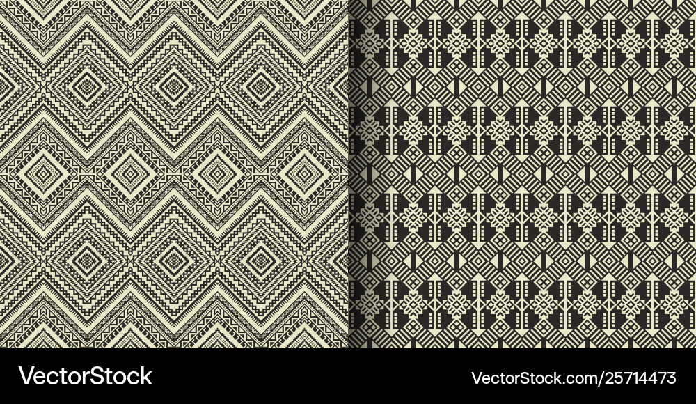 Ethnic Geometric Pattern Royalty Free Vector Image