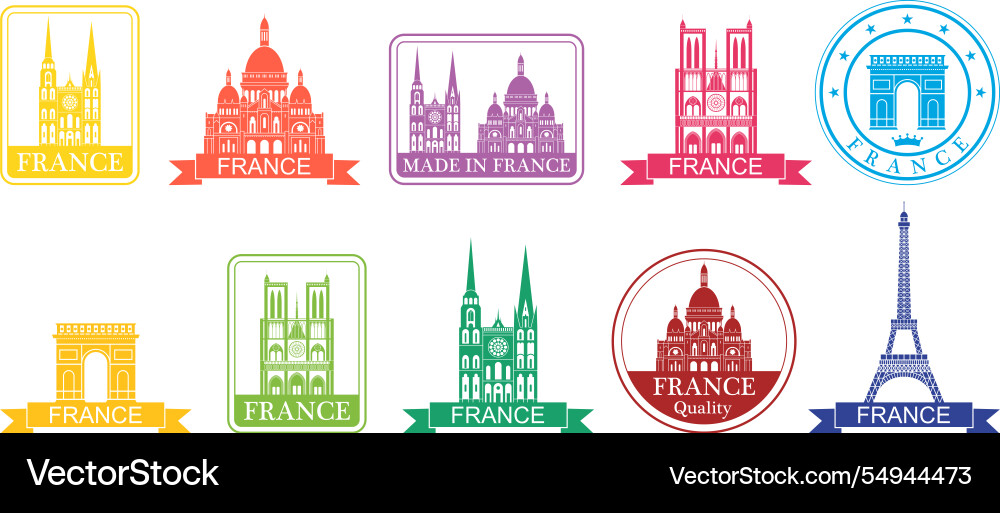 France Royalty Free Vector Image - VectorStock