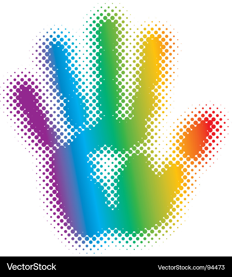 Hand Royalty Free Vector Image - VectorStock