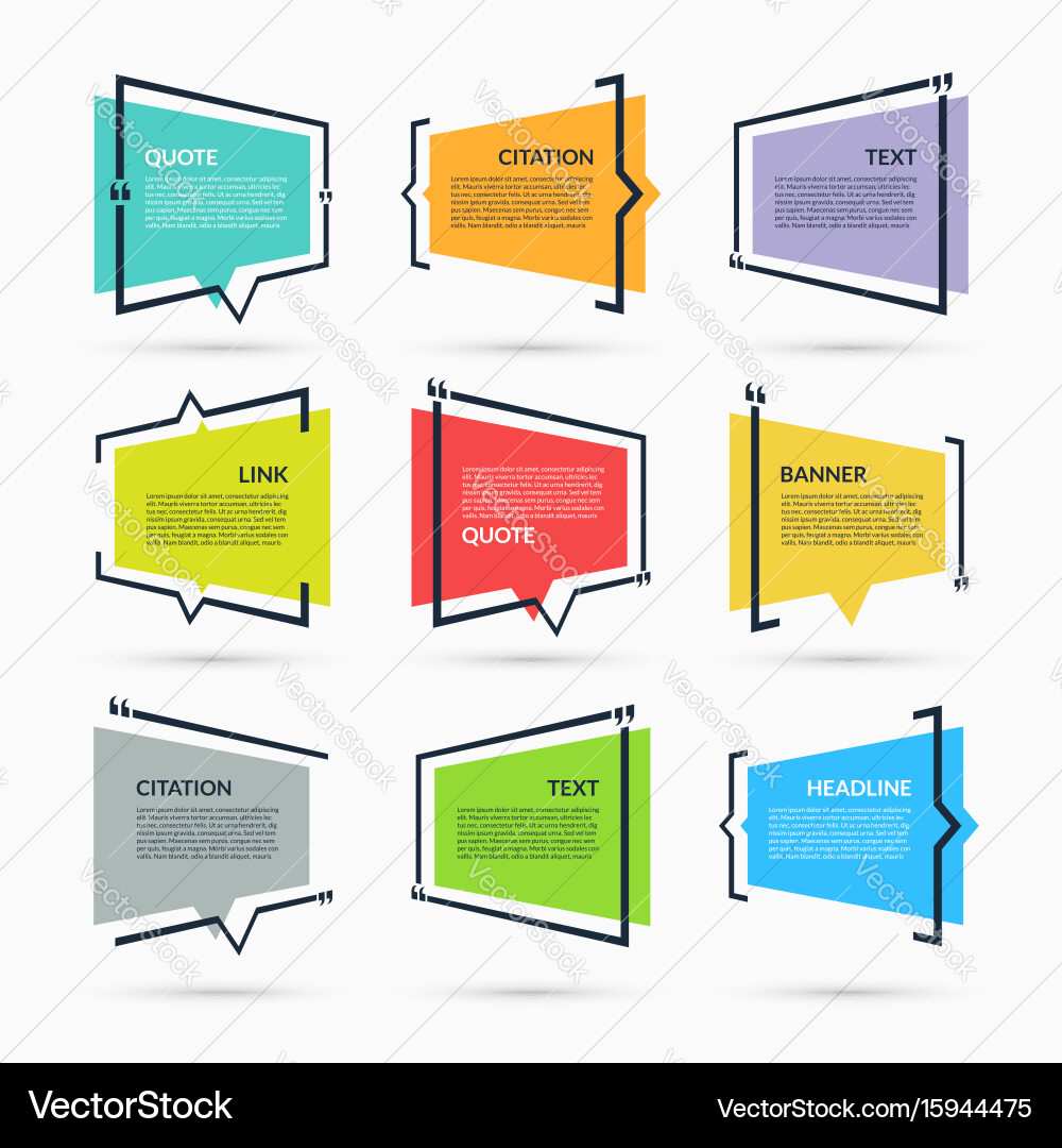 Quote Vector Images (over 380,000)