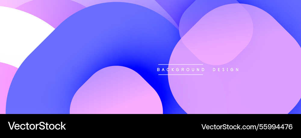 Abstract background with layered translucent Vector Image