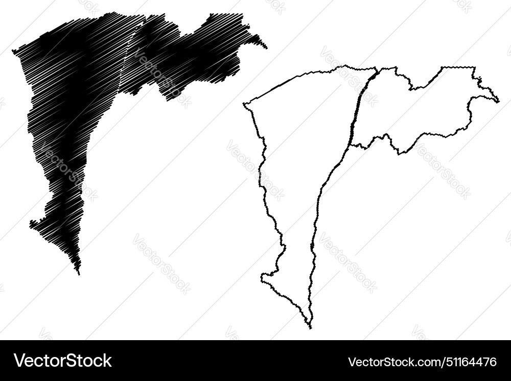 Caracarai municipality state of roraima Royalty Free Vector