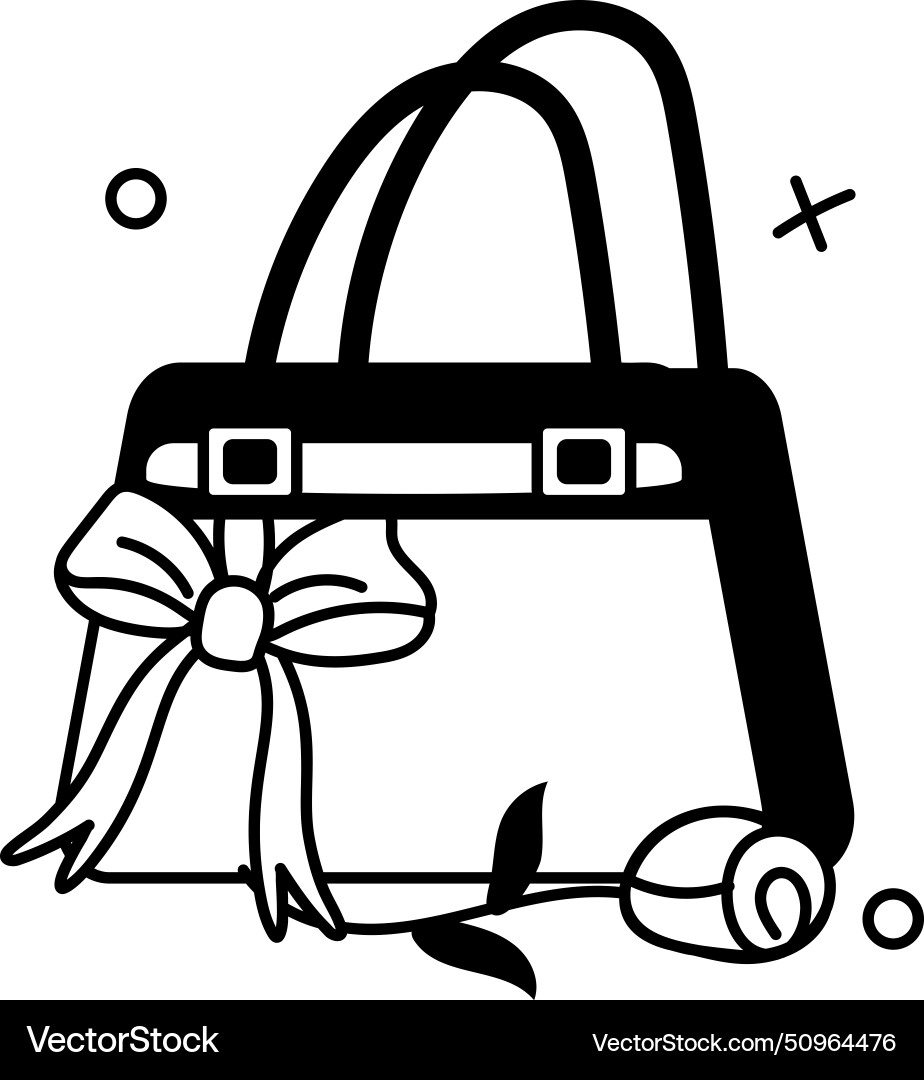Handbag Royalty Free Vector Image - VectorStock