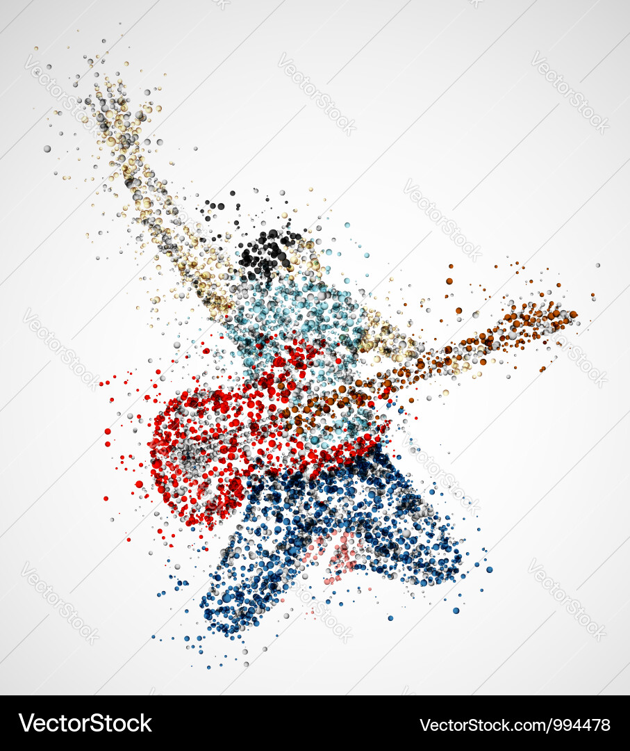 Abstract Music Performance Royalty Free Vector Image