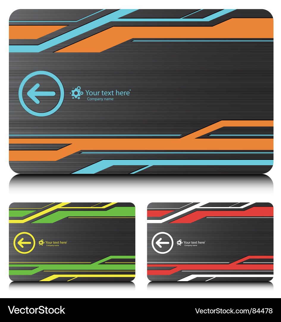 Business card Royalty Free Vector Image - VectorStock