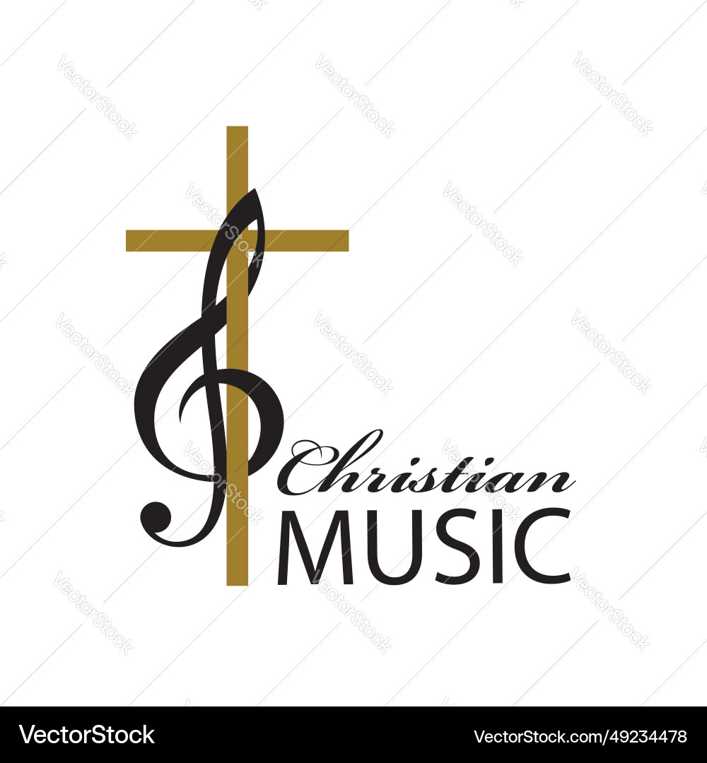 Jesus Music Song Vector Images (96)