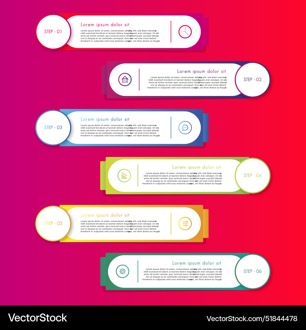 Creative infographic template design brand info Vector Image