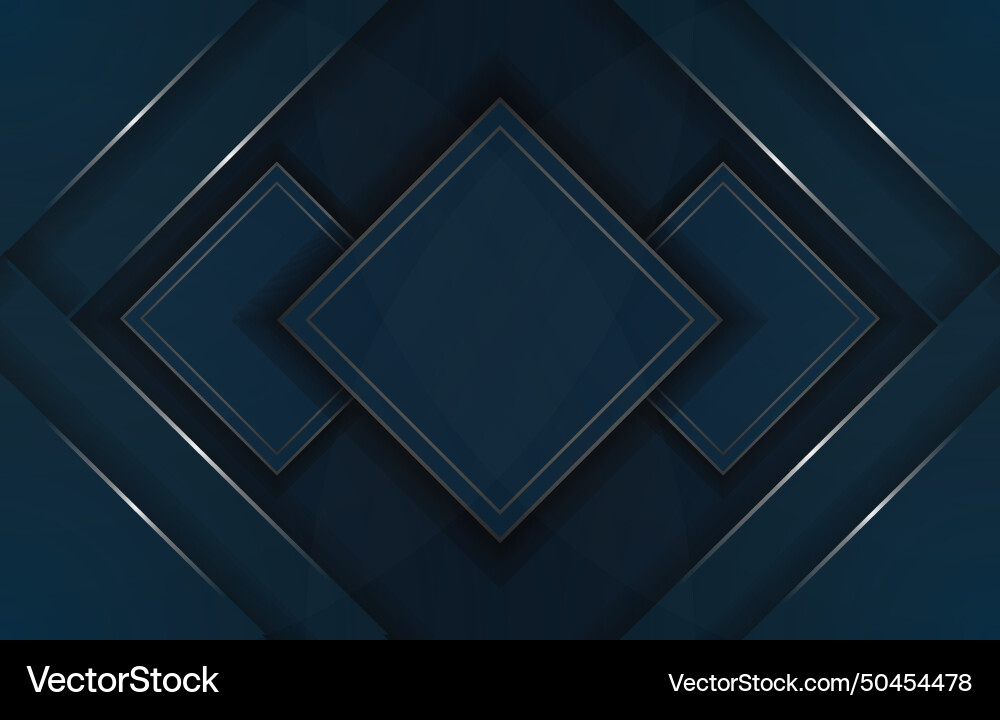 Luxury blue gradient background design Royalty Free Vector