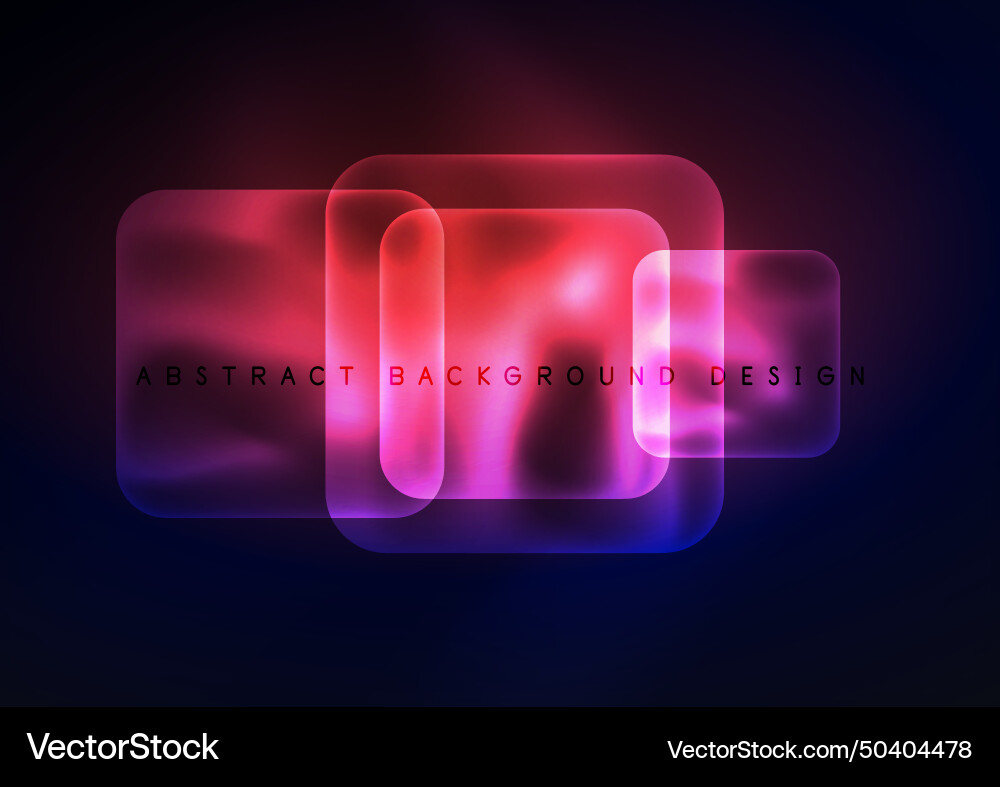 Trendy square blurred color abstract background Vector Image