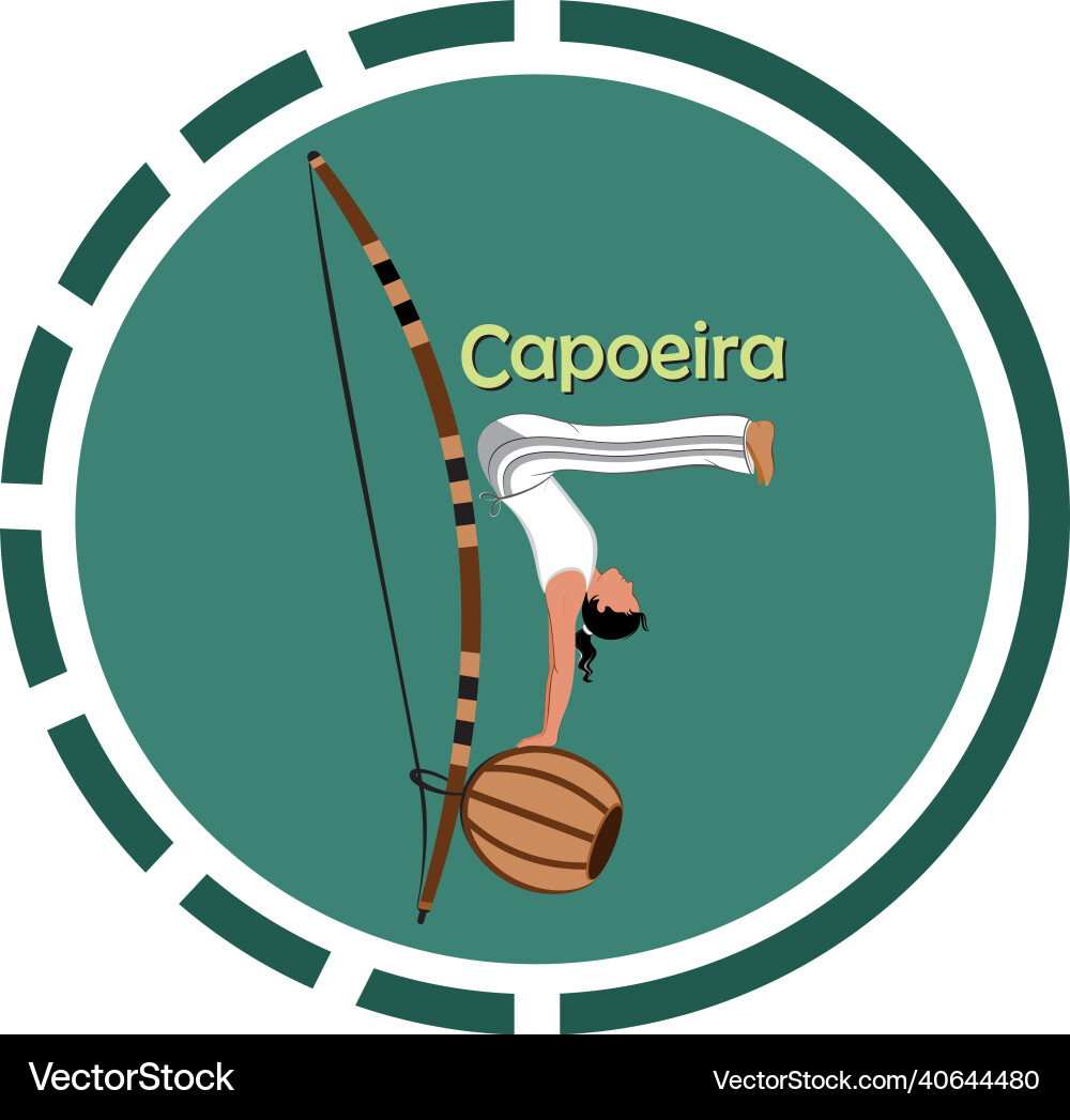 Capoeira Royalty Free Vector Image - VectorStock