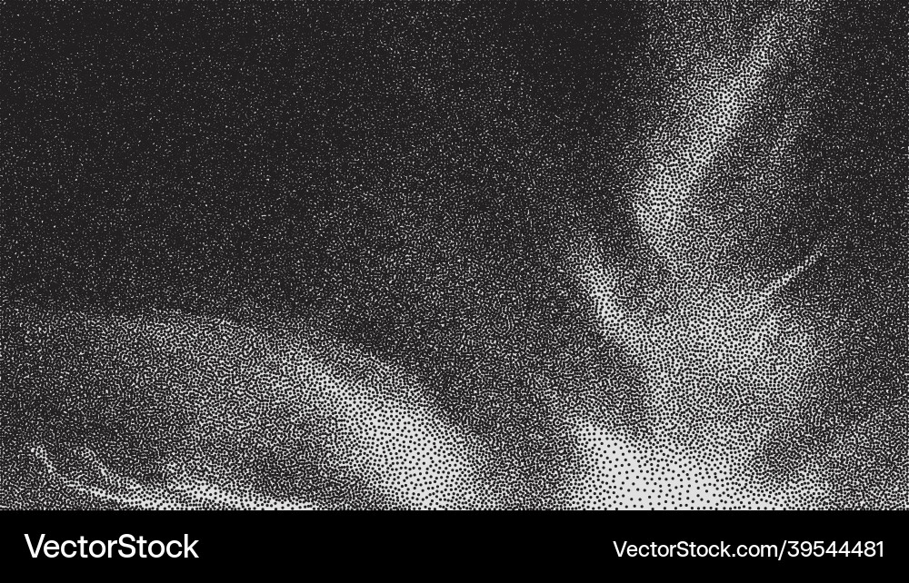 Gradient pixelated texture fade halftone screen Vector Image