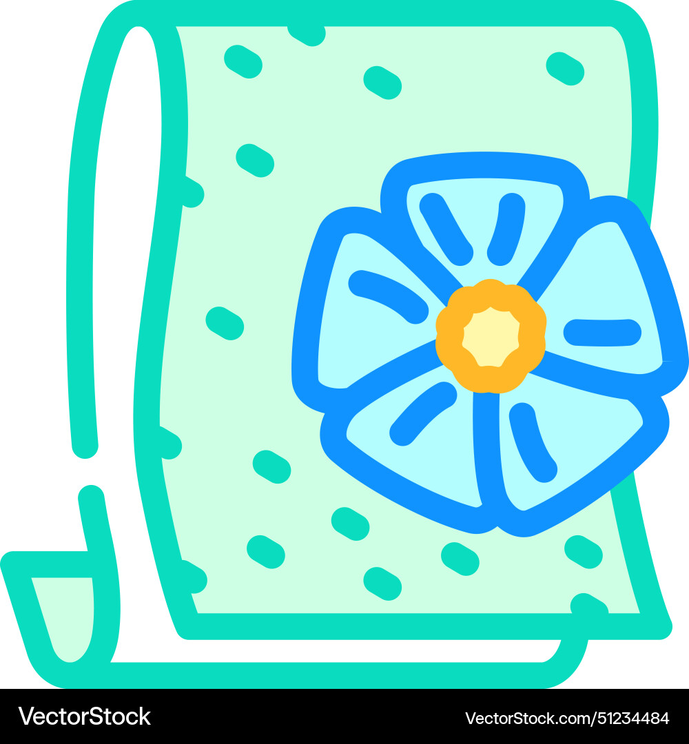 Linen cleaning color icon Royalty Free Vector Image