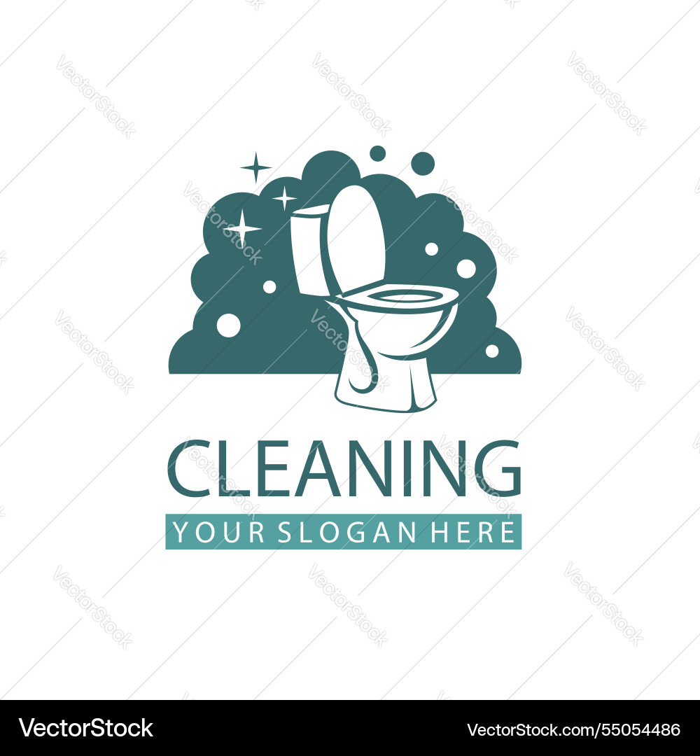 Toilet cleaning icon Royalty Free Vector Image