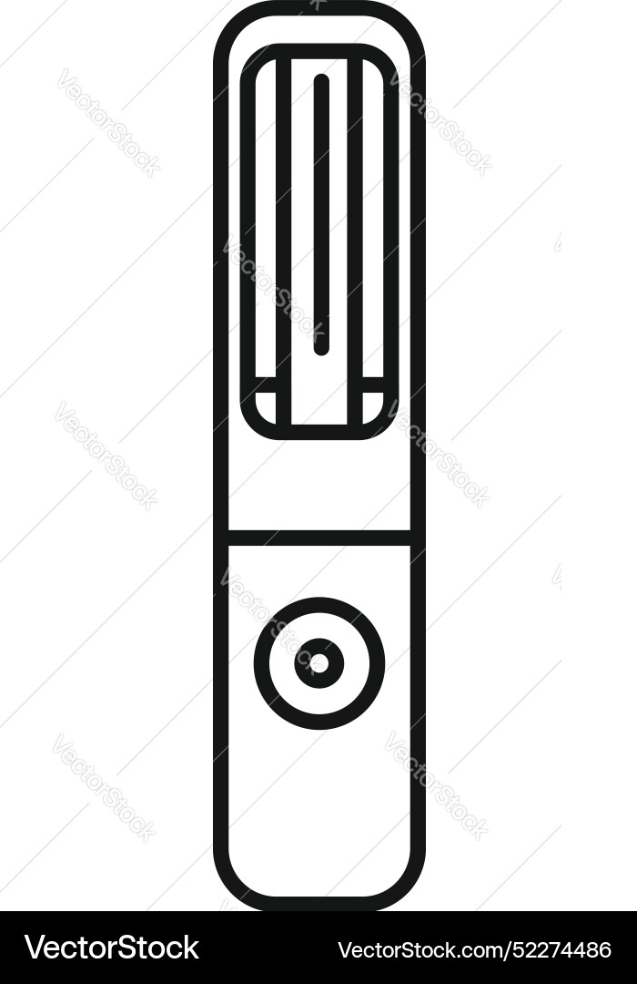 Uv sterilizer icon showing ultraviolet germicidal Vector Image