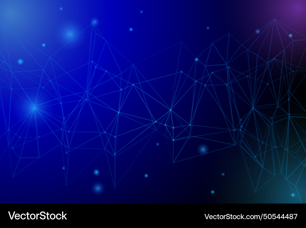 Abstract blue technology background Royalty Free Vector