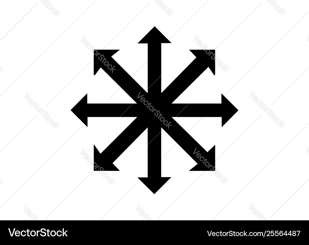 Chaos Symbol - Eternal Champion Royalty Free Vector Image