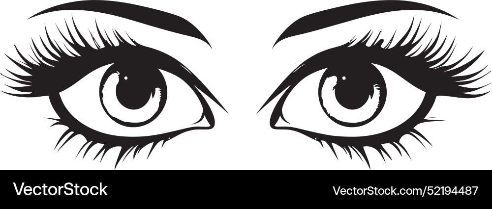 Eyes wide open a comprehensive guide to eye Vector Image