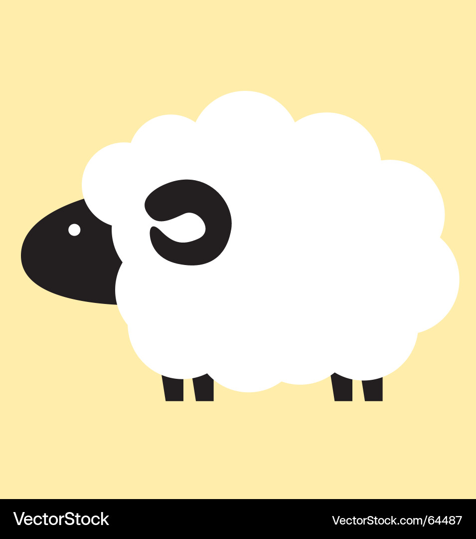 Sheep Royalty Free Vector Image - VectorStock