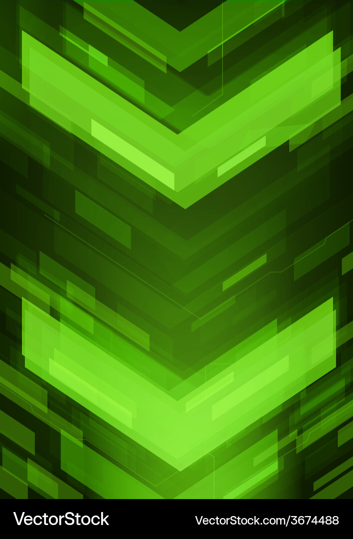 Abstract technology arrows Royalty Free Vector Image