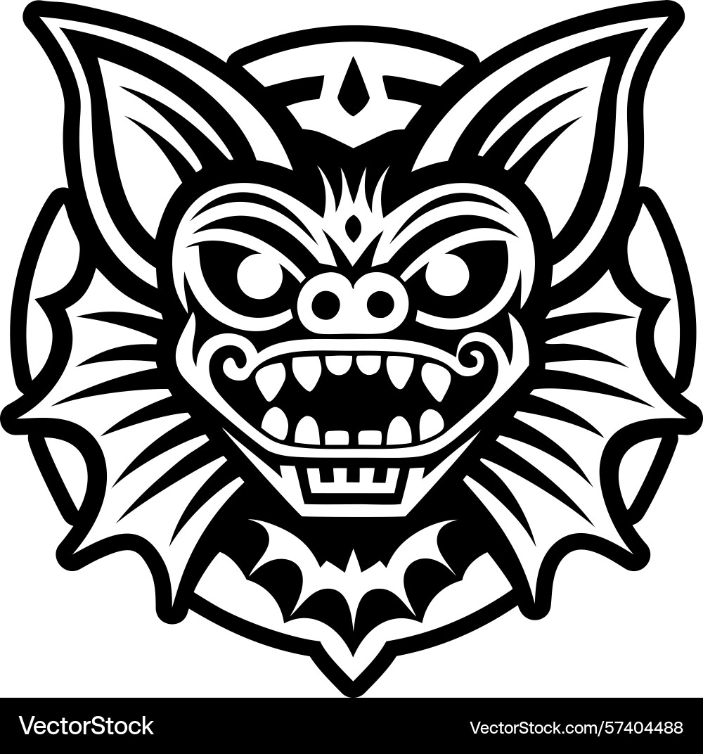 Solid style ancient tattoo icons Royalty Free Vector Image