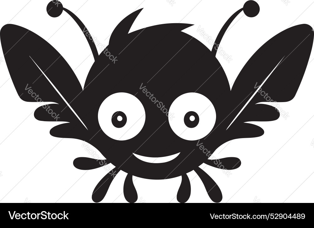 Flea Logo mit Kragen ein Symbol des Schutzes Vektorbild