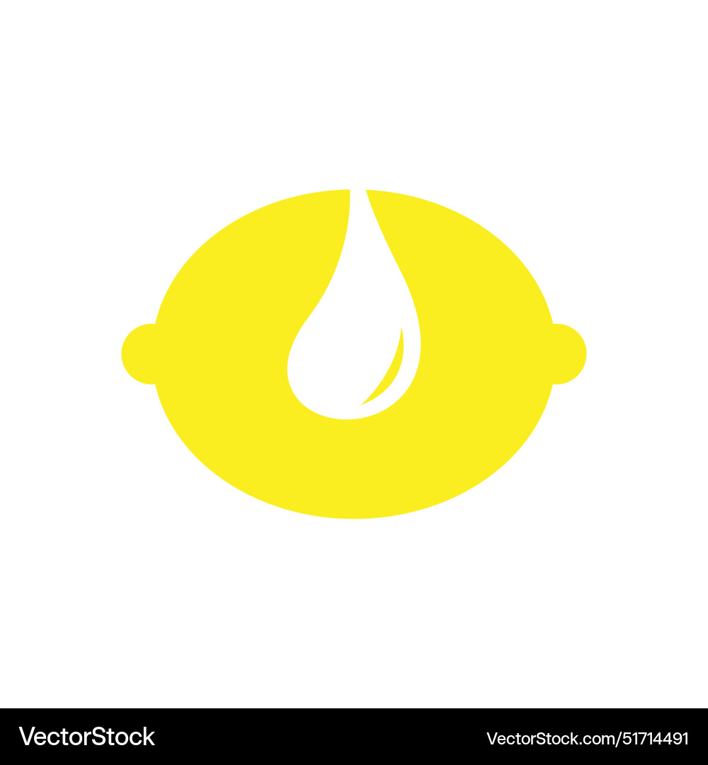 Essential oil drop logo Royalty Free Vector Image