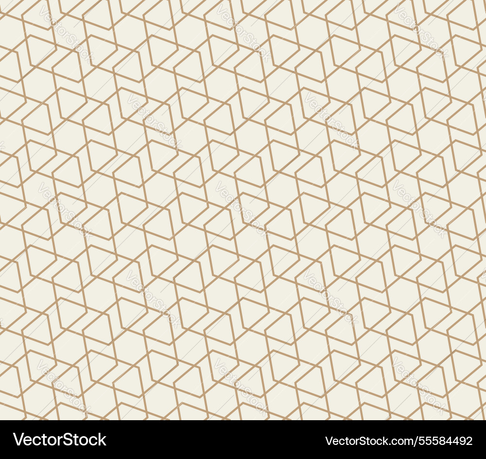 Geometric seamless pattern with repeating shapes Vector Image